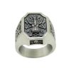 Knights of Columbus Cross and Skull Ring TFMM -Tempus fugit Memento ...
