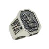 Knights of Columbus Cross and Skull Ring TFMM -Tempus fugit Memento ...
