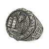 Silver Mens Ring Venetian Winged Lion of St Mark the Evangelist the ...