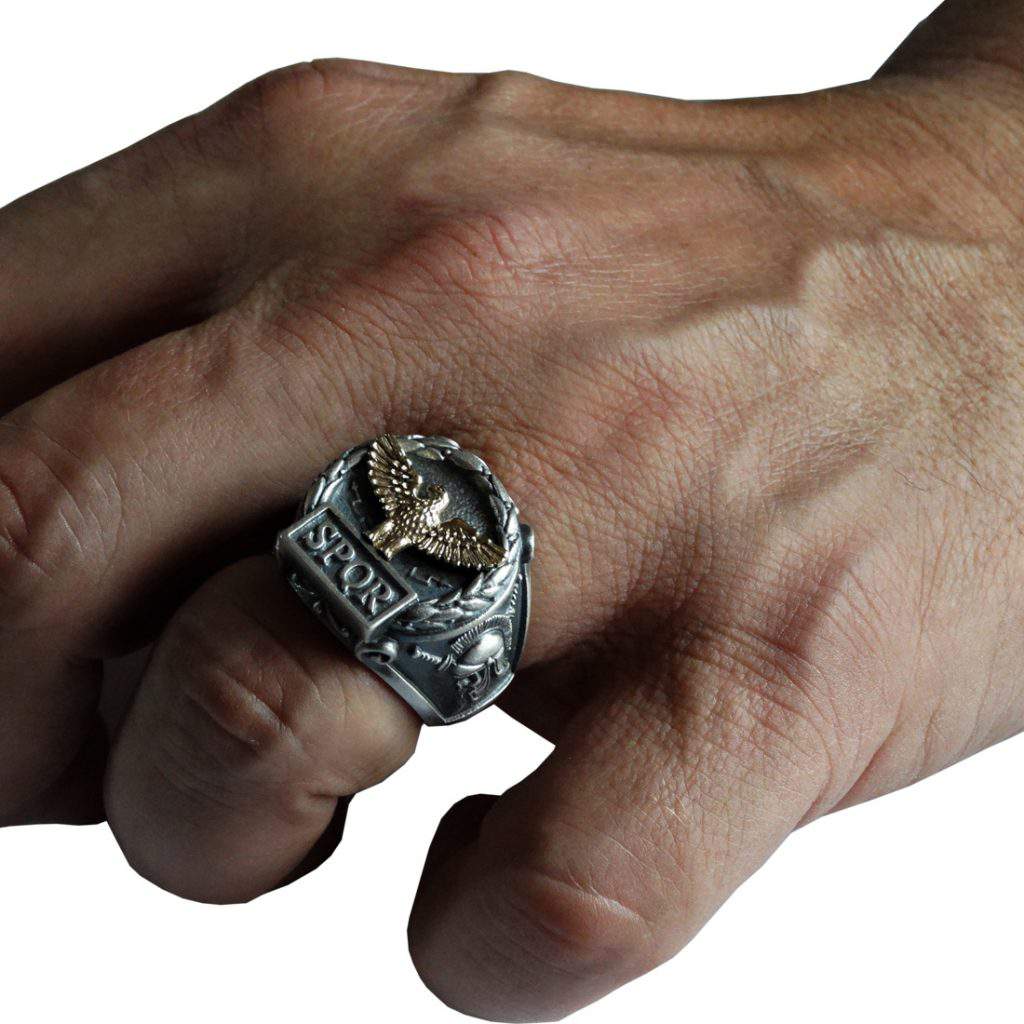 Exquisitely Handcrafted Sterling Silver 925 and Solid Yellow Gold 10K ...