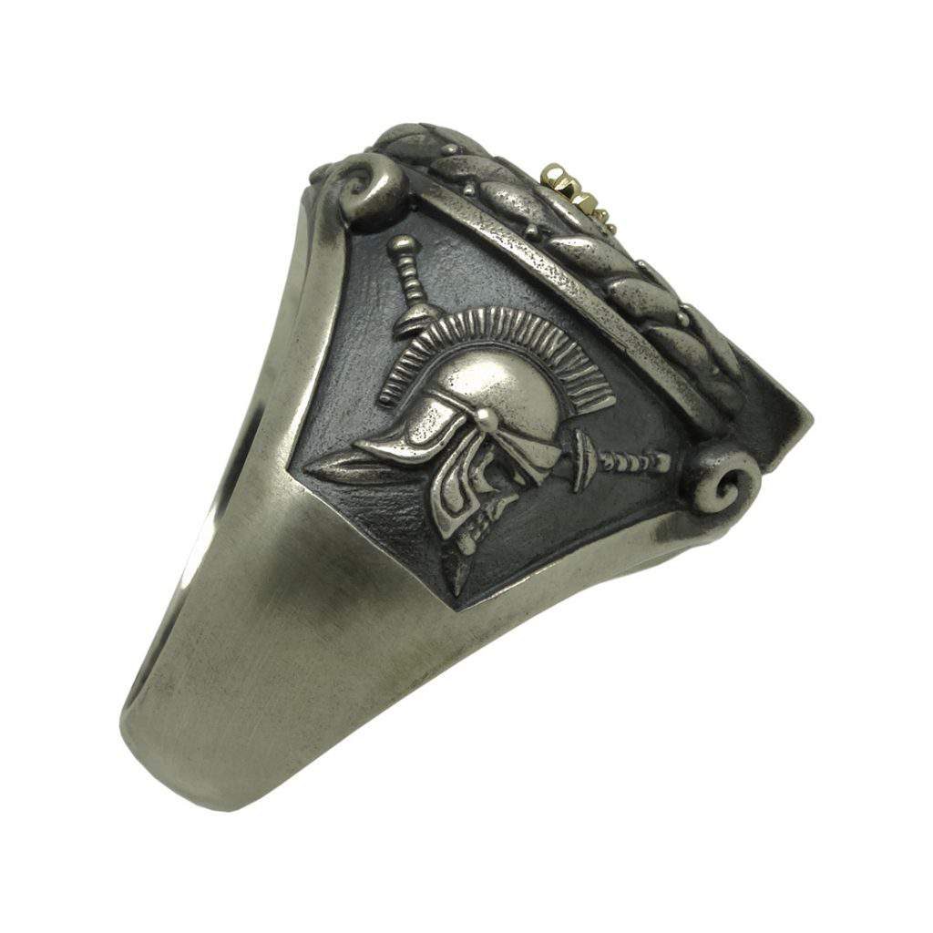 Exquisitely Handcrafted Sterling Silver 925 and Solid Yellow Gold 10K ...