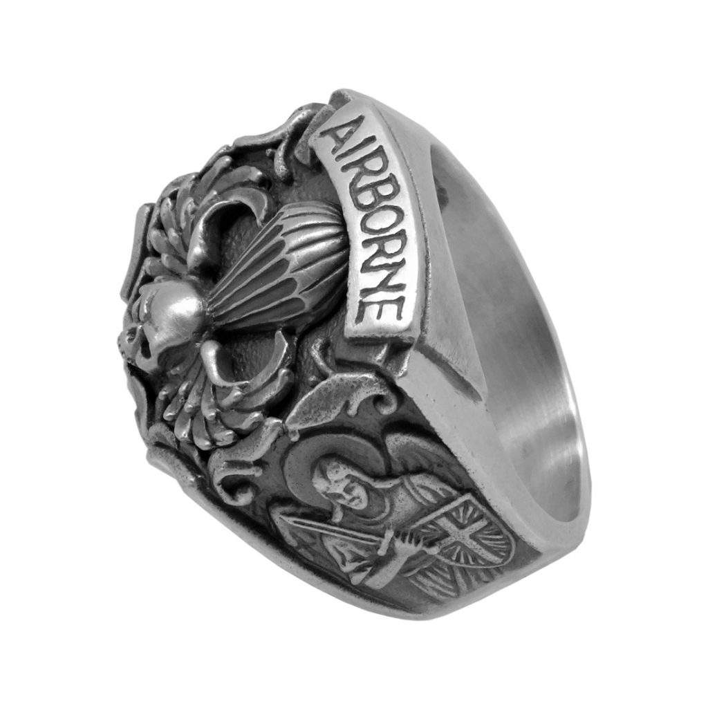 Sterling Silver 925 Custom made US Army Airborne Parachutist Jump Wing ...