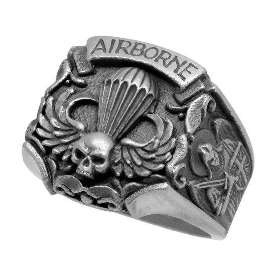 Sterling Silver 925 Custom made US Army Airborne Parachutist Jump Wing ...