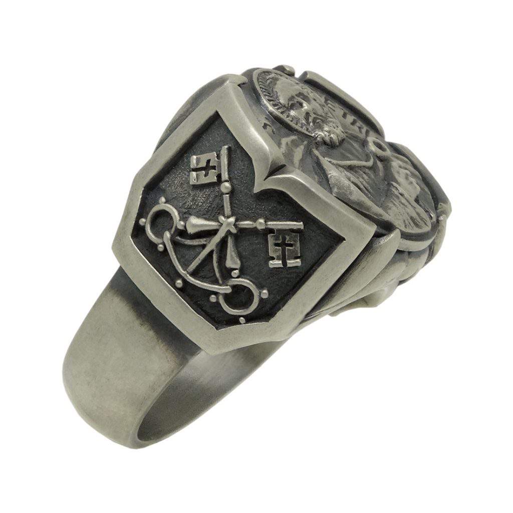 Christian Roman Catholic St. Peter "Pope and Patriarch" sterling silver ...