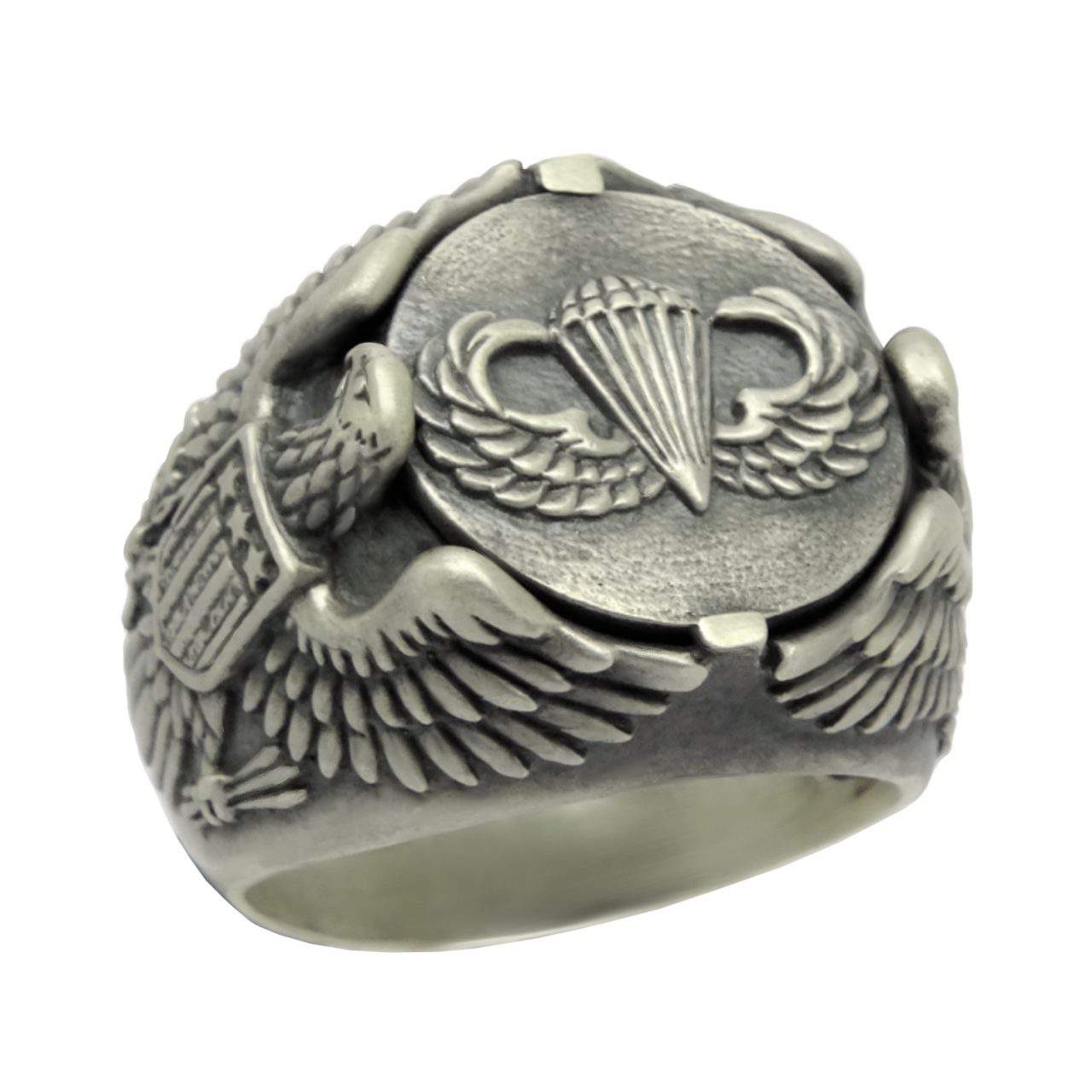 US Army Handcrafted Sterling Silver 925 Custom made US Army Cavalry ...