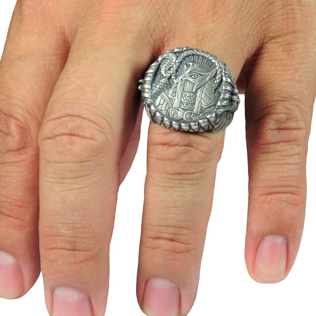 STERLING SILVER 925 CUSTOM MADE "GOD RA" EGYPTIAN GOD, GOD OF SUN, KING ...