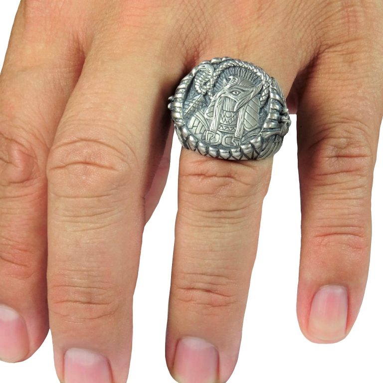 STERLING SILVER 925 CUSTOM MADE "GOD RA" EGYPTIAN GOD, GOD OF SUN, KING ...