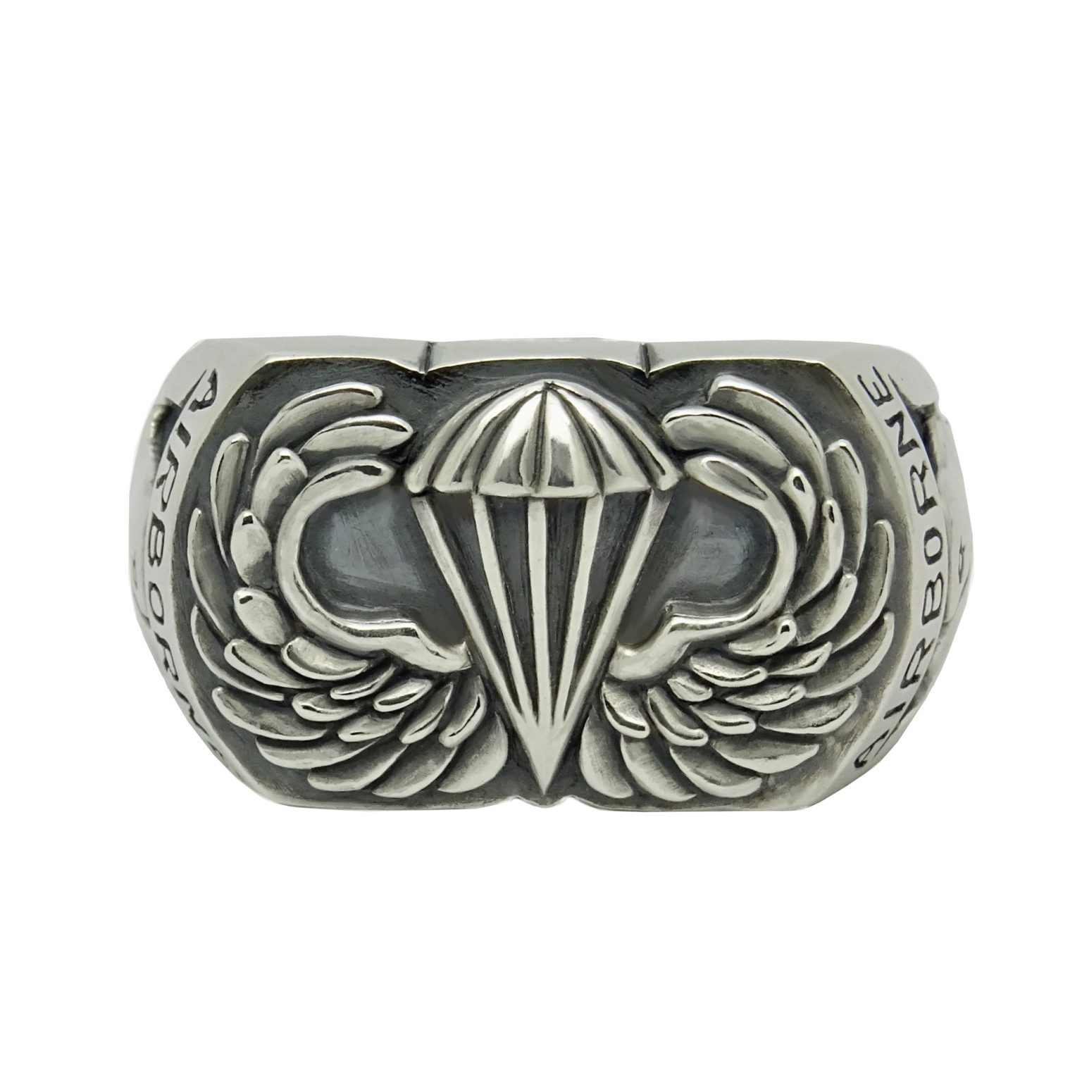 Eagle 101st Airborne Division Sterling Silver 925 US Army Parachutist ...