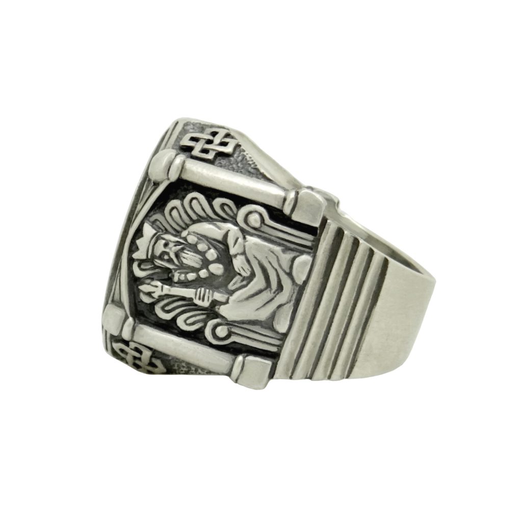 The Secret Seal of Solomon STERLING SILVER 925 MENS RING HANDCRAFTED ...