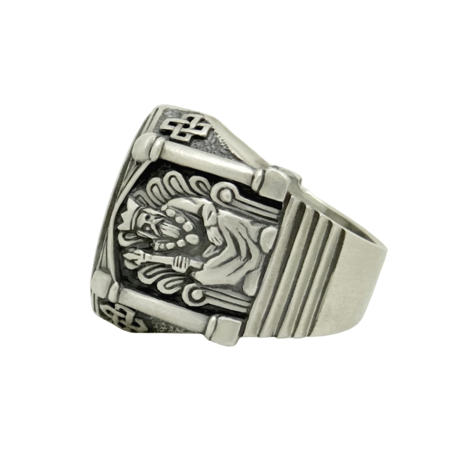 The Secret Seal of Solomon STERLING SILVER 925 MENS RING HANDCRAFTED ...