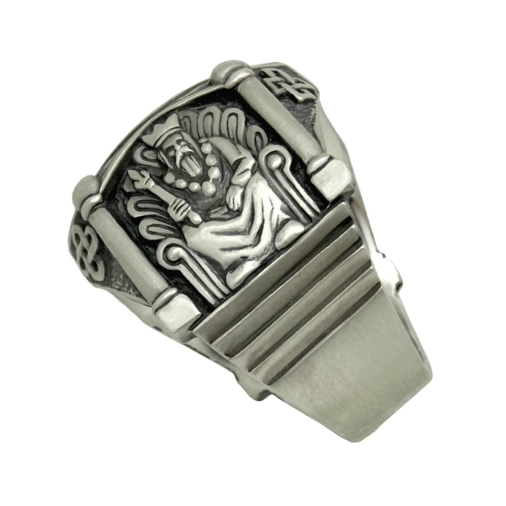 The Secret Seal of Solomon STERLING SILVER 925 MENS RING HANDCRAFTED ...