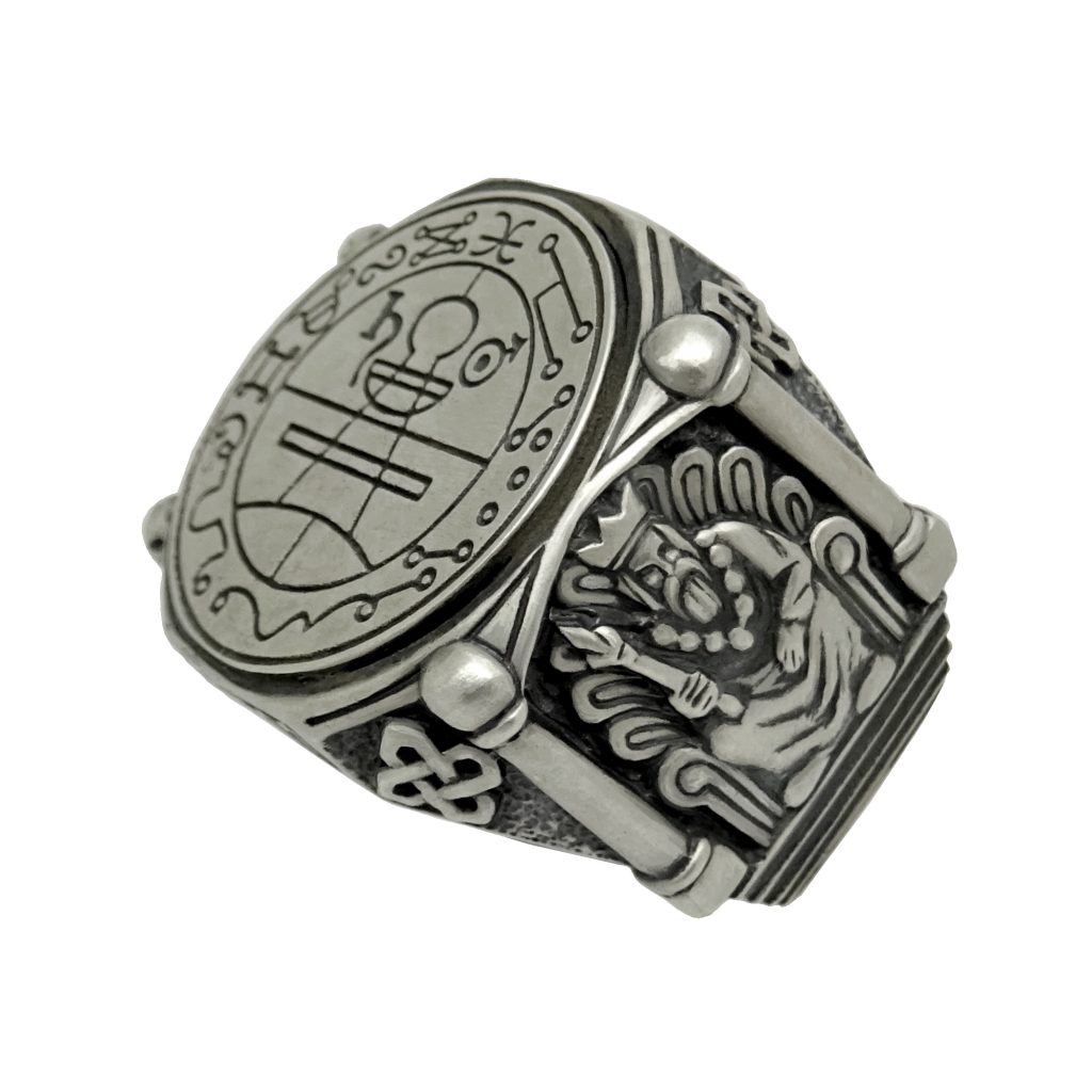 The Secret Seal of Solomon STERLING SILVER 925 MENS RING HANDCRAFTED ...
